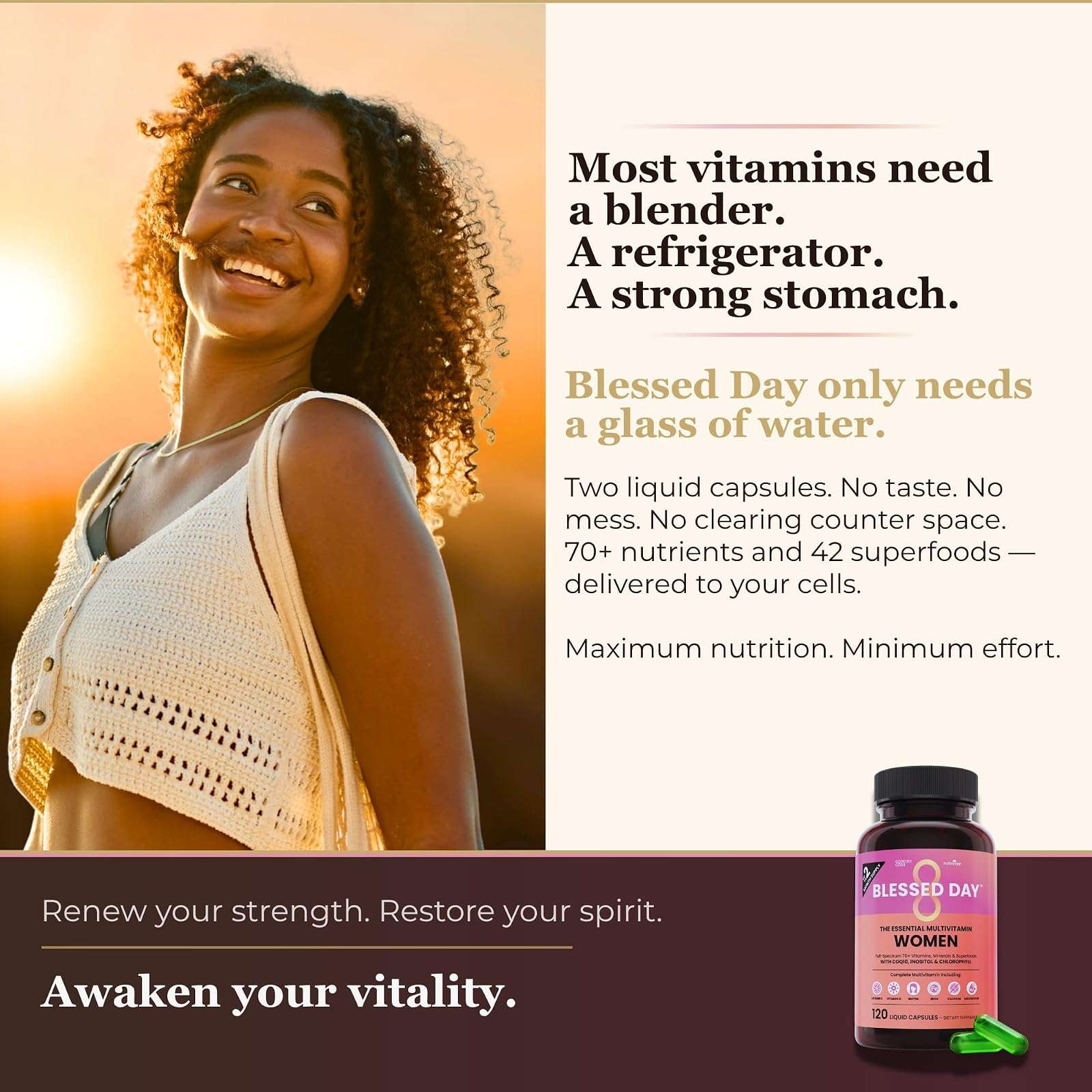 daily multivitamin for active women