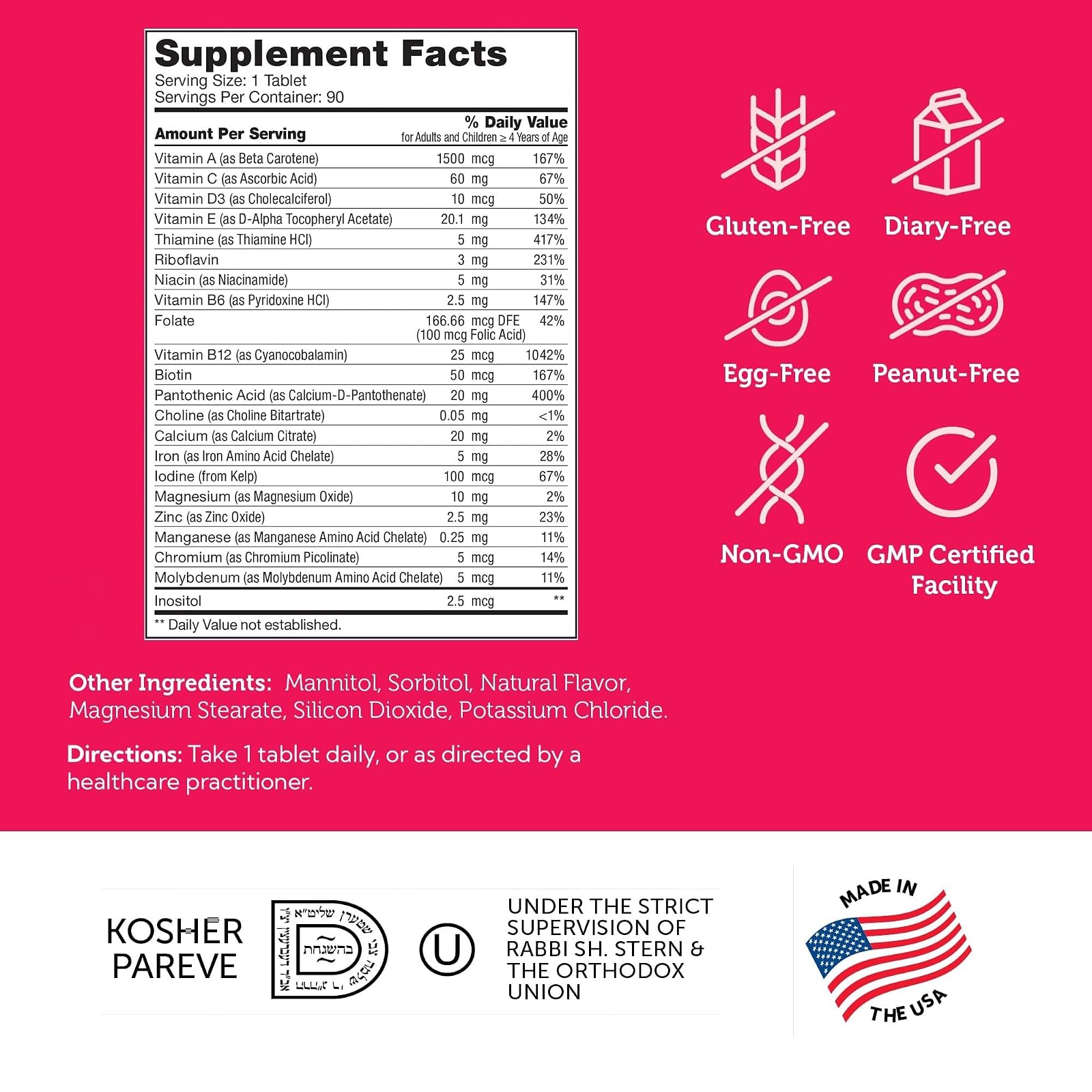 daily multivitamin for growing kids