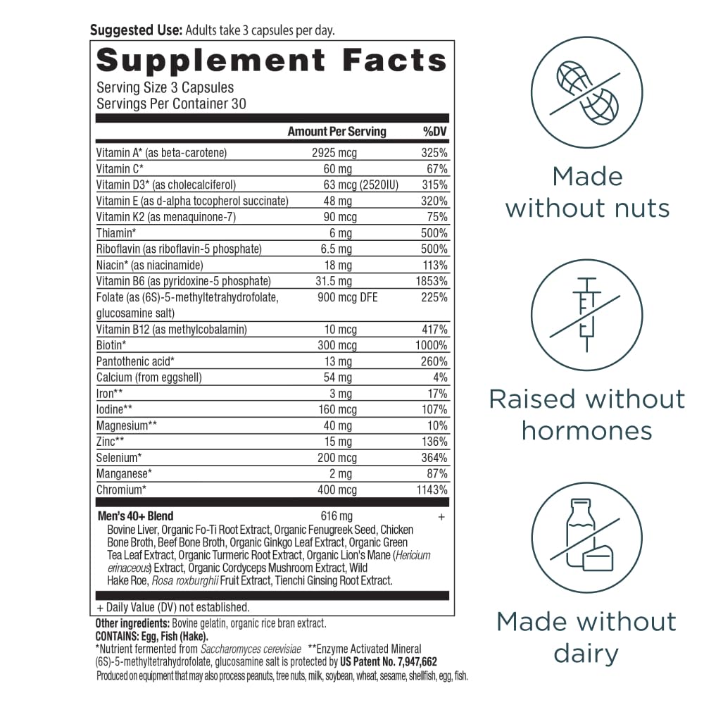 daily multivitamin for men over 40