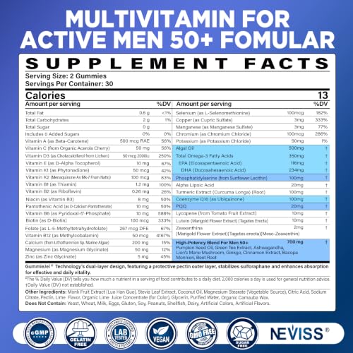 Daily multivitamin for men over 50