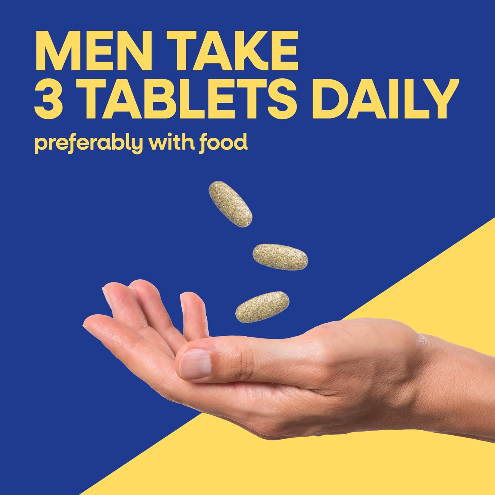 Daily multivitamin for men's health