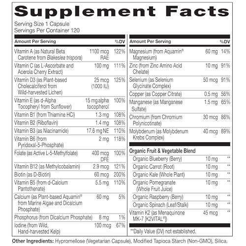 daily multivitamin for men's health