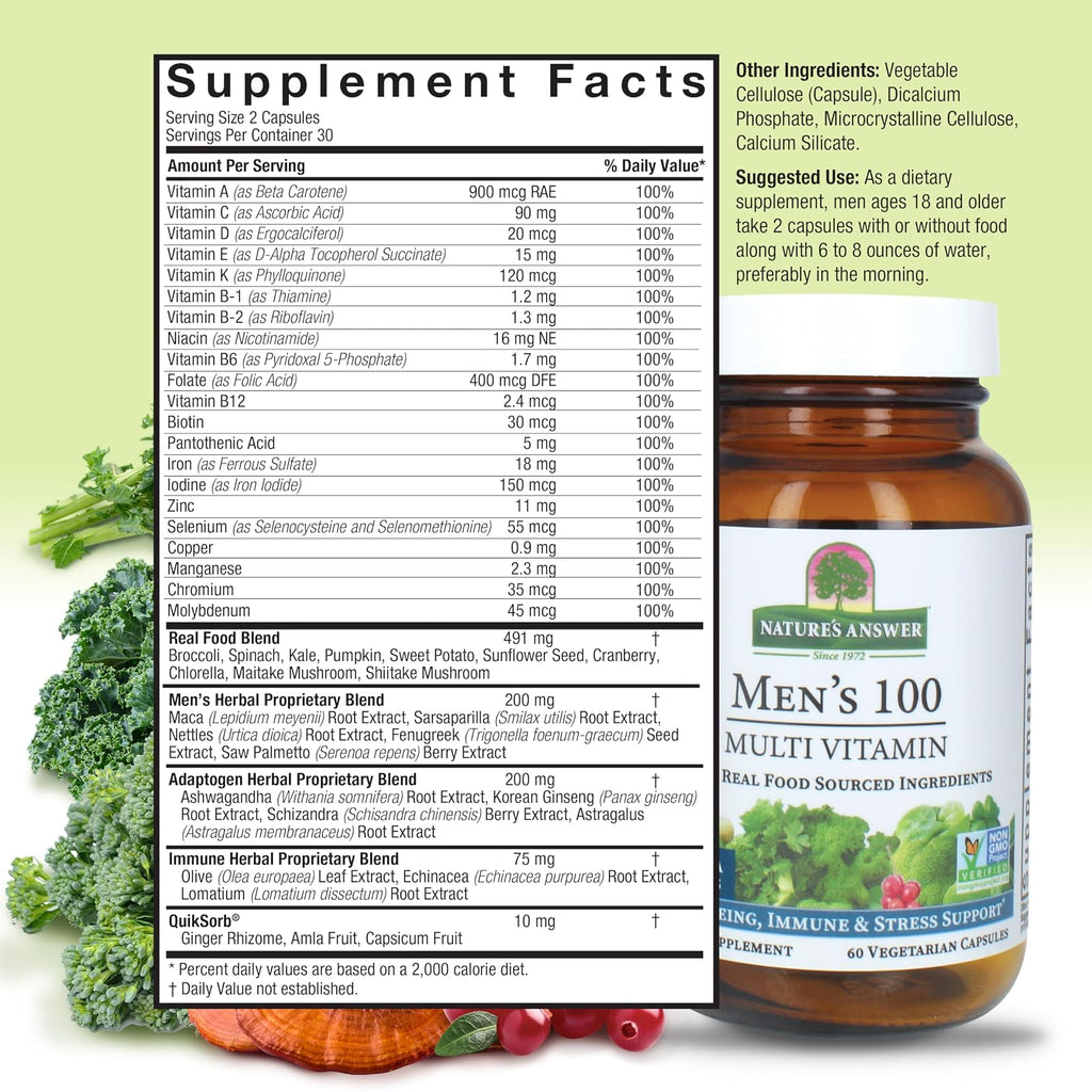daily multivitamin for men's health