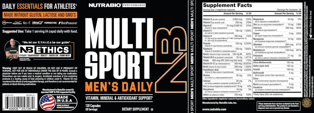 daily multivitamin for men's health