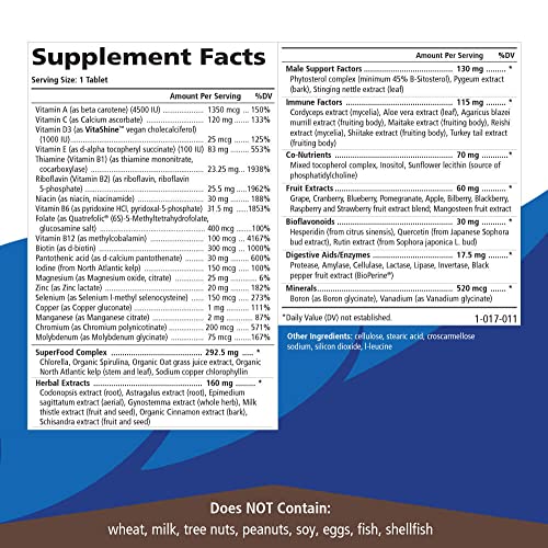 daily multivitamin for men's wellness