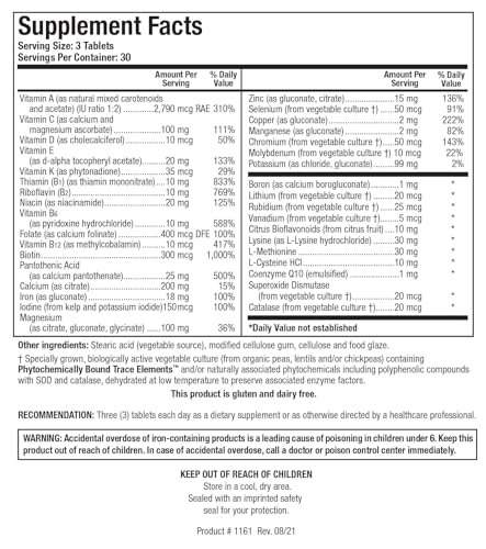 daily multivitamin for optimal health