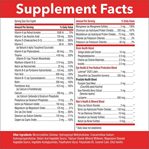 Daily multivitamin for over 50