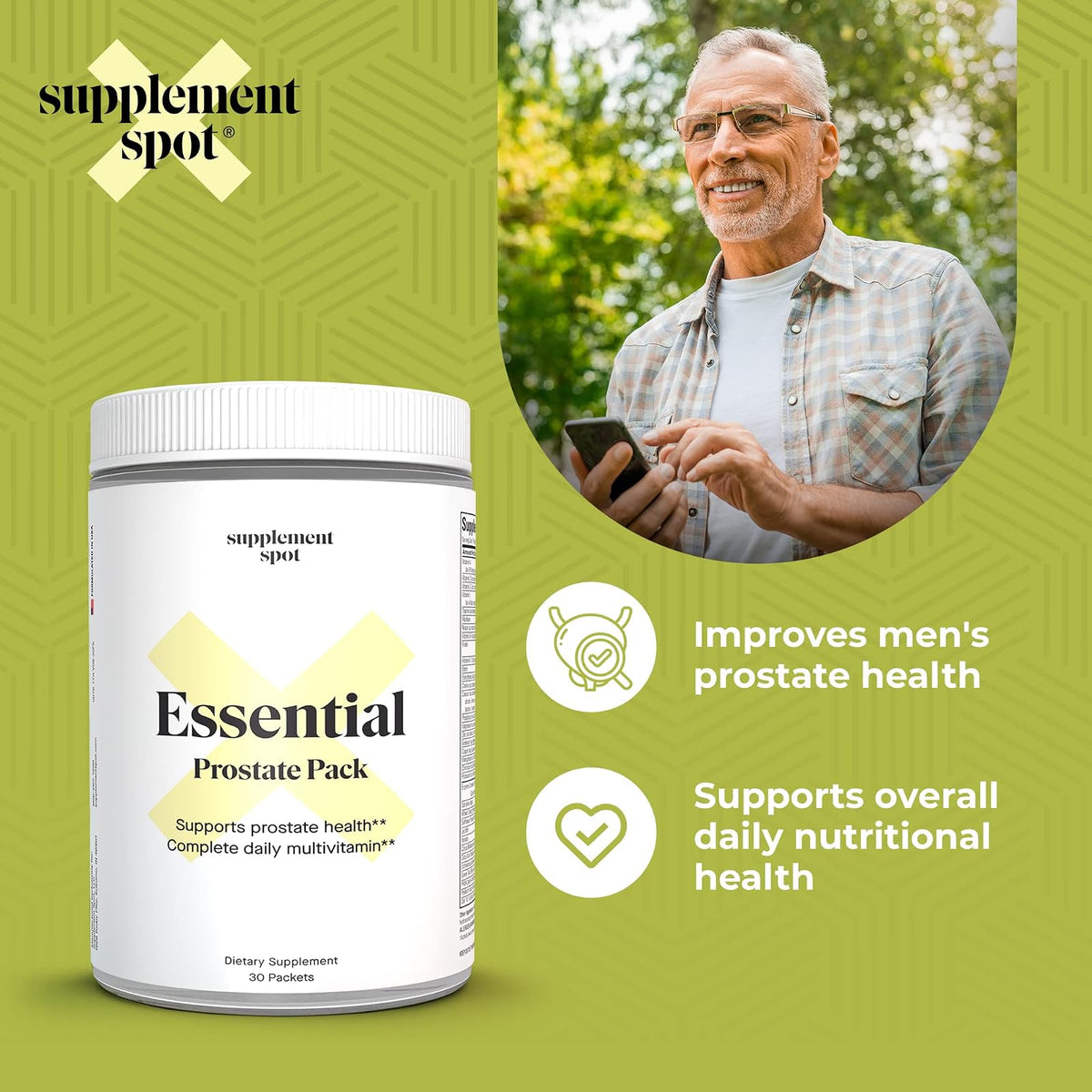 Daily multivitamin for prostate support