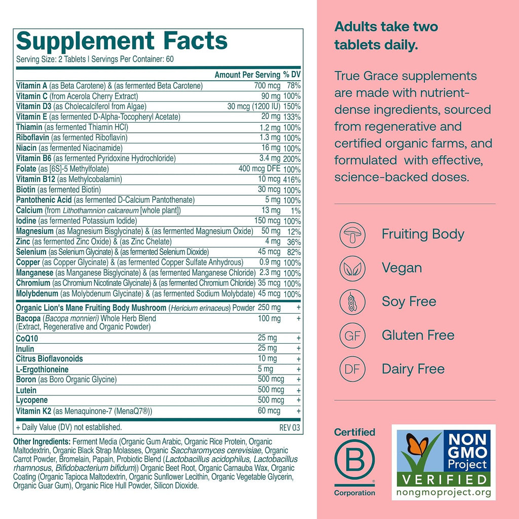Daily multivitamin for seniors health