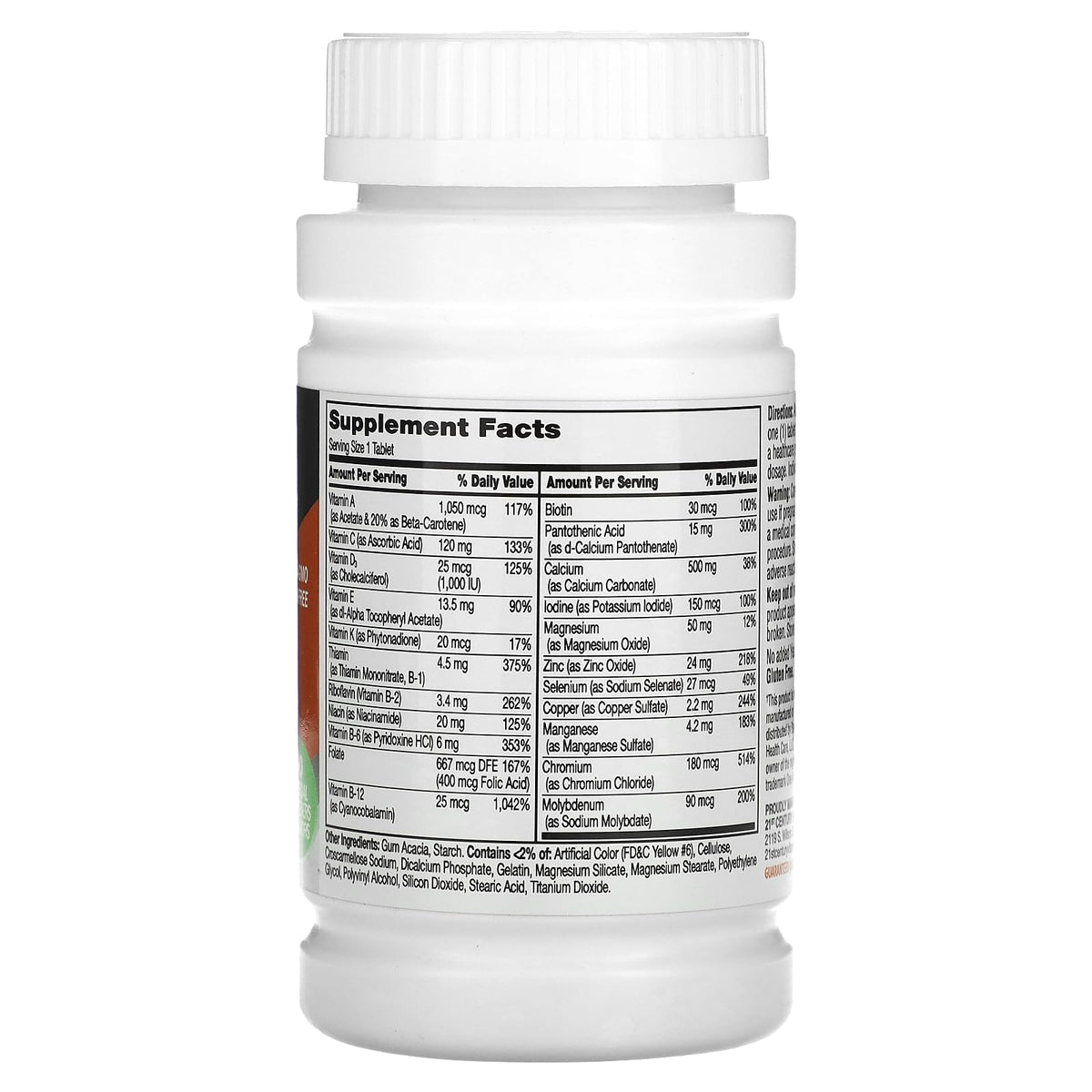 daily multivitamin for seniors