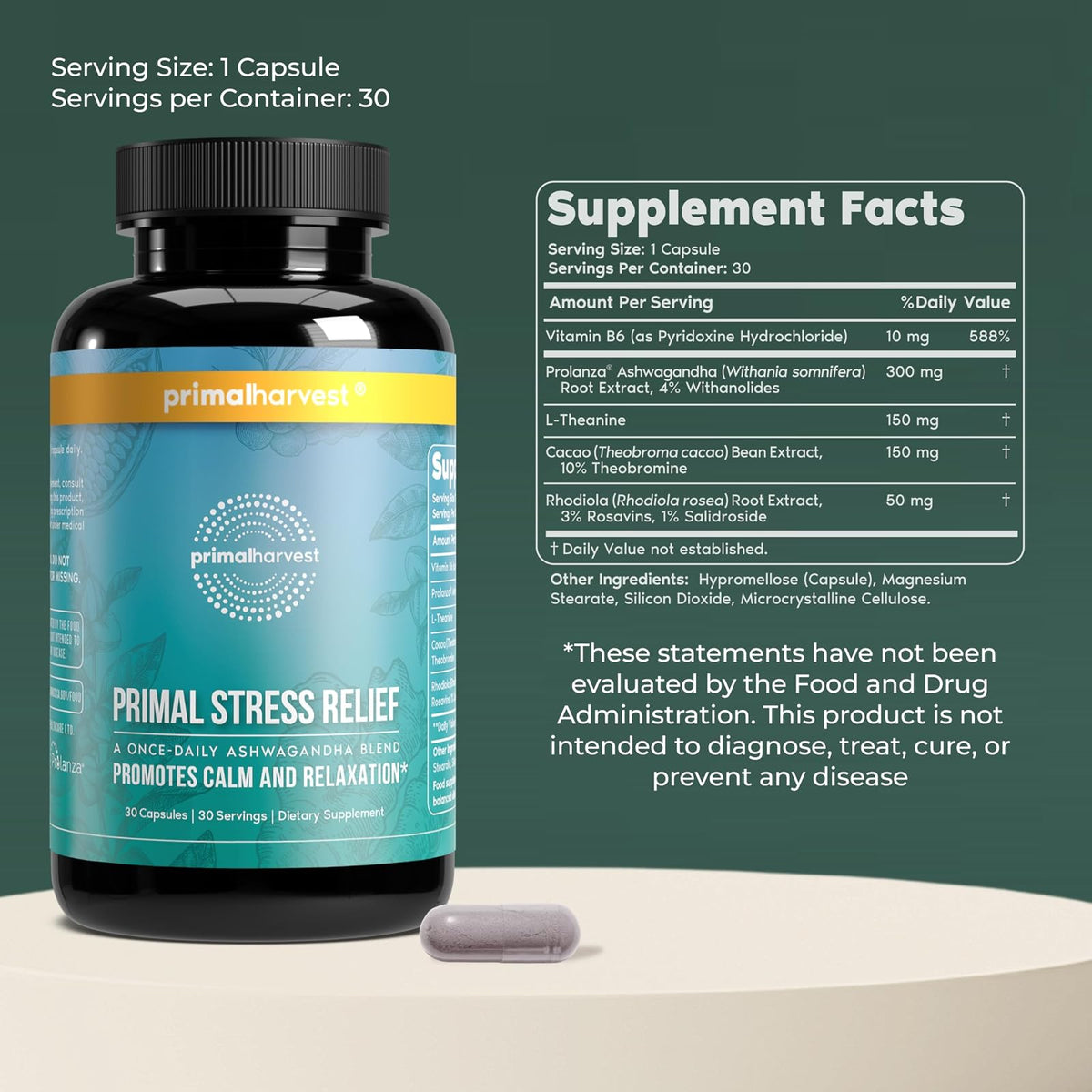 daily multivitamin for stress support