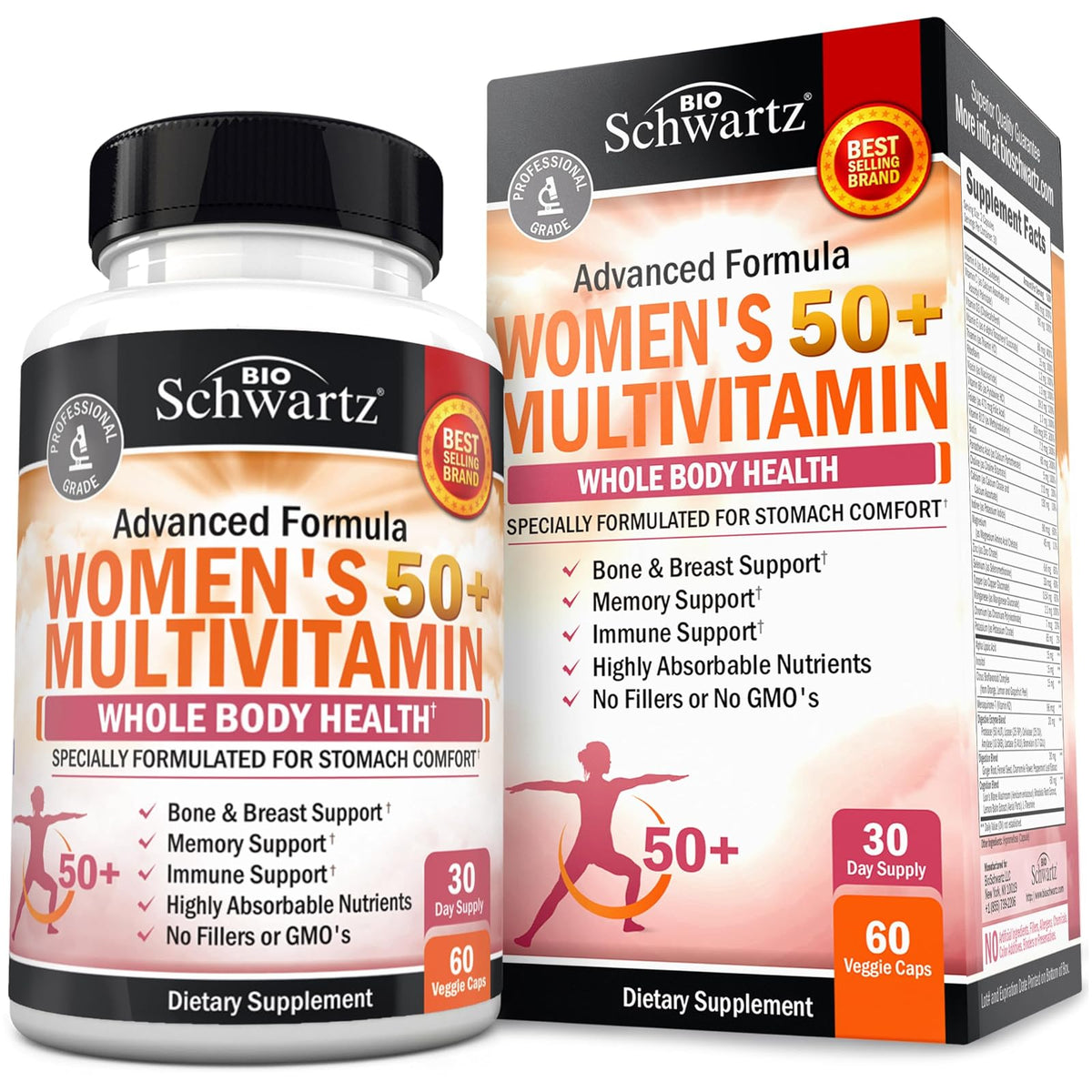 Daily multivitamin for women 50+