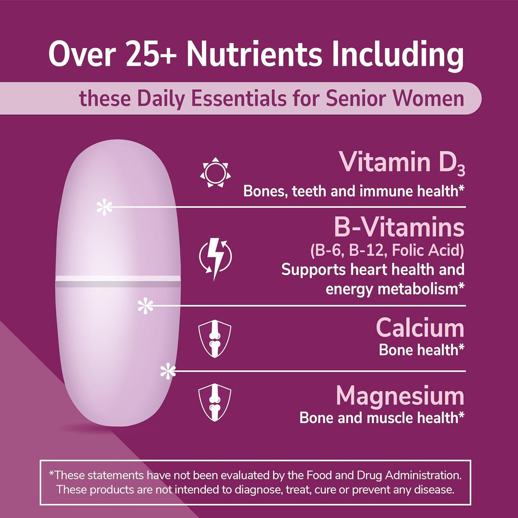 daily multivitamin for women 50+