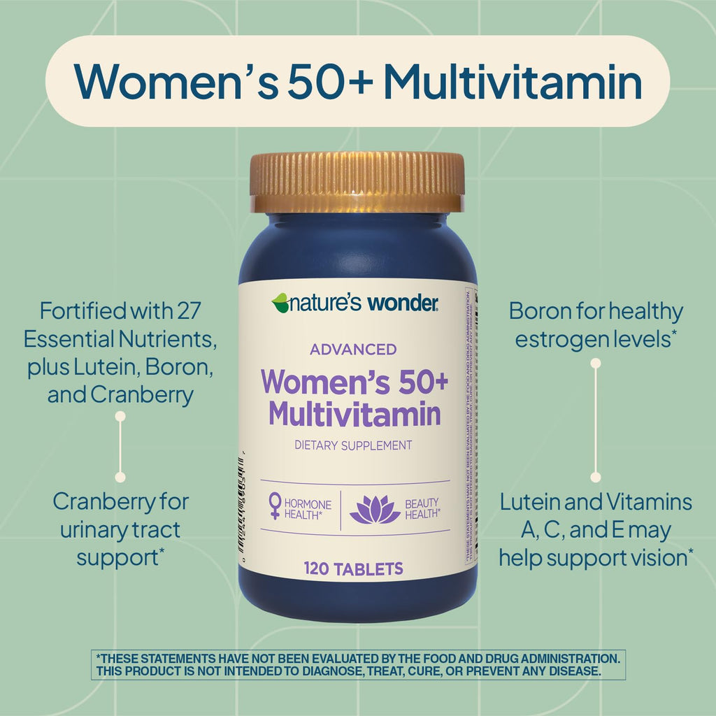daily multivitamin for women 50+