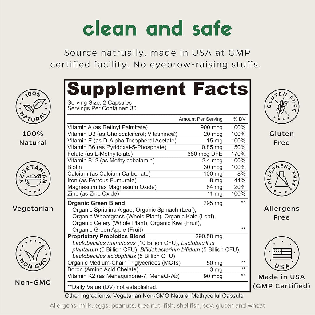 daily multivitamin for women's health