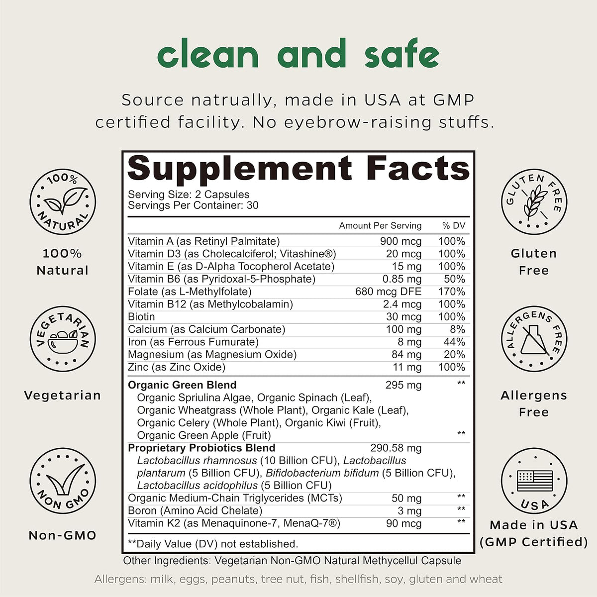daily multivitamin for women's health
