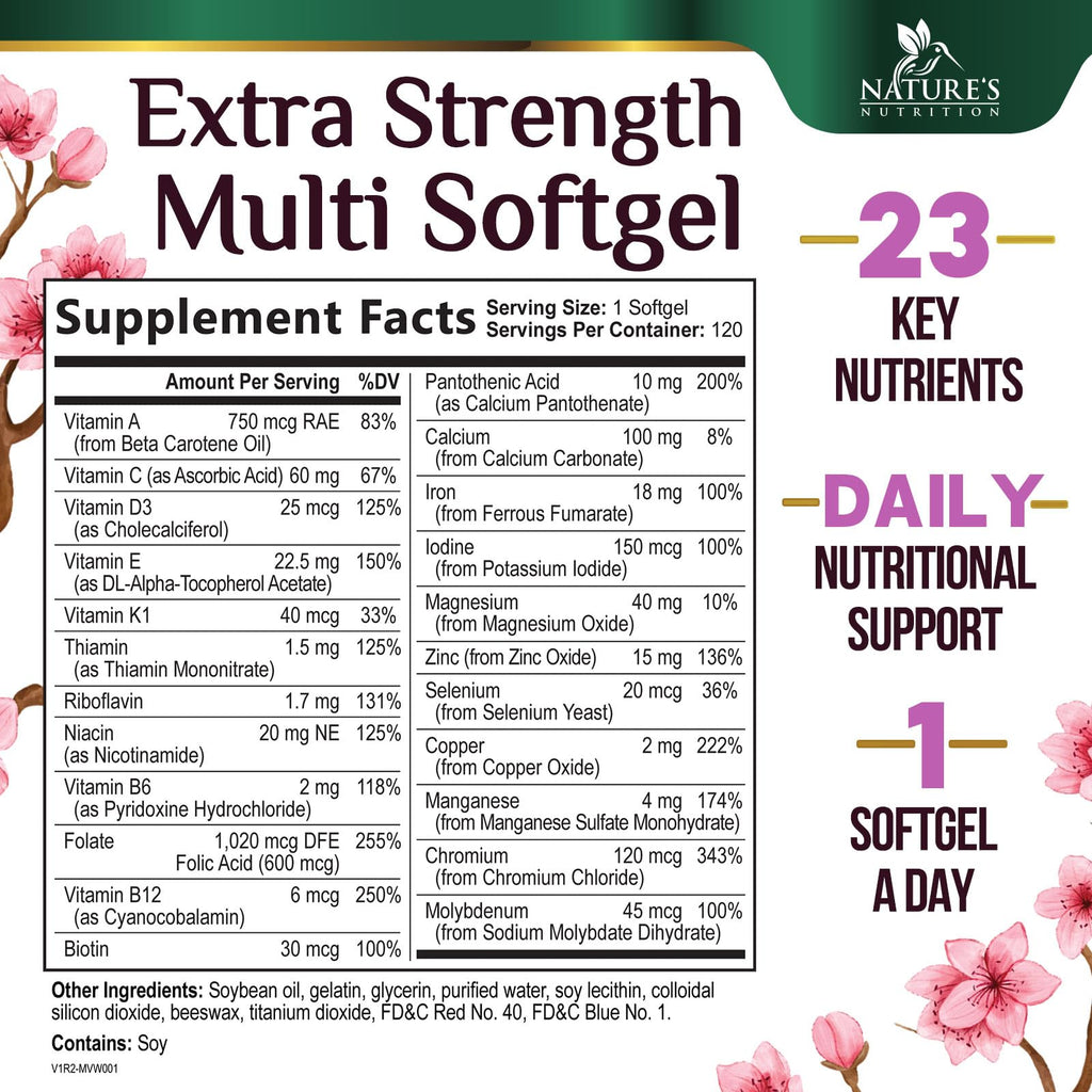 daily multivitamin for women's health