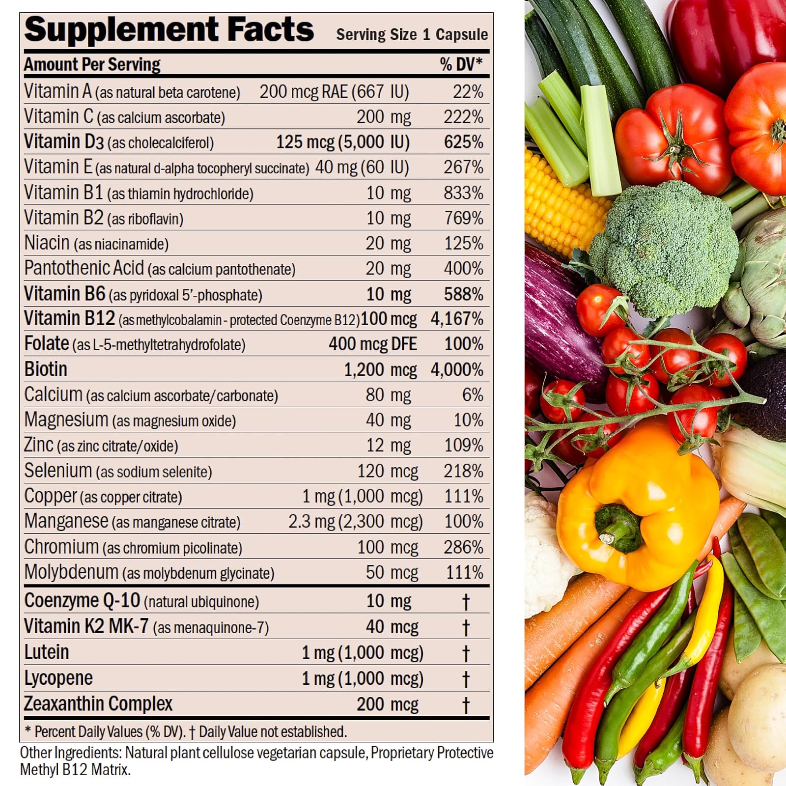 Daily multivitamin for women