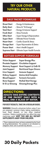 Daily multivitamin pack for men