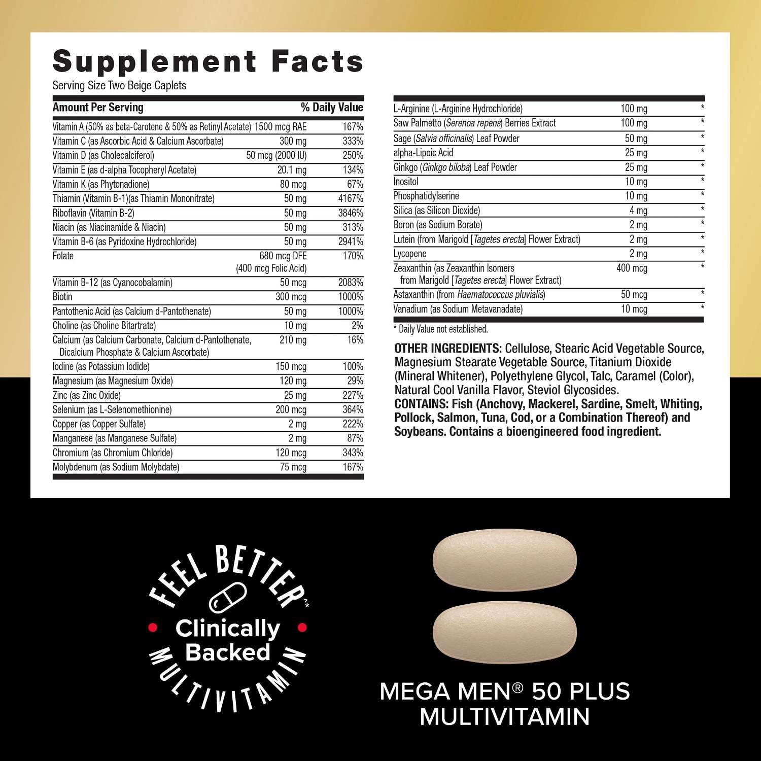 daily multivitamin packets for men