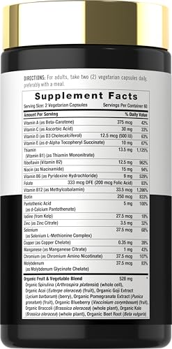Daily multivitamin support for men