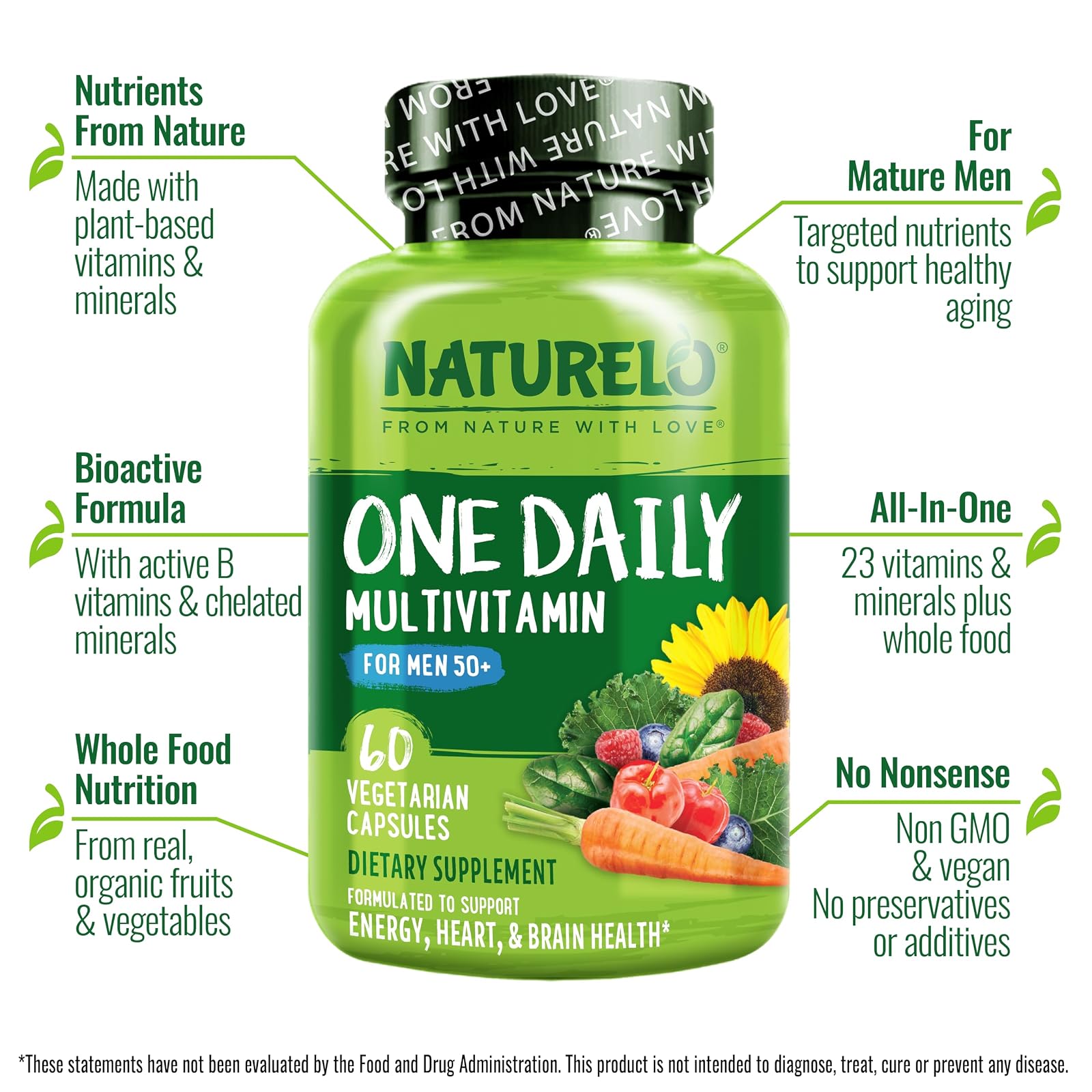daily multivitamin support for men