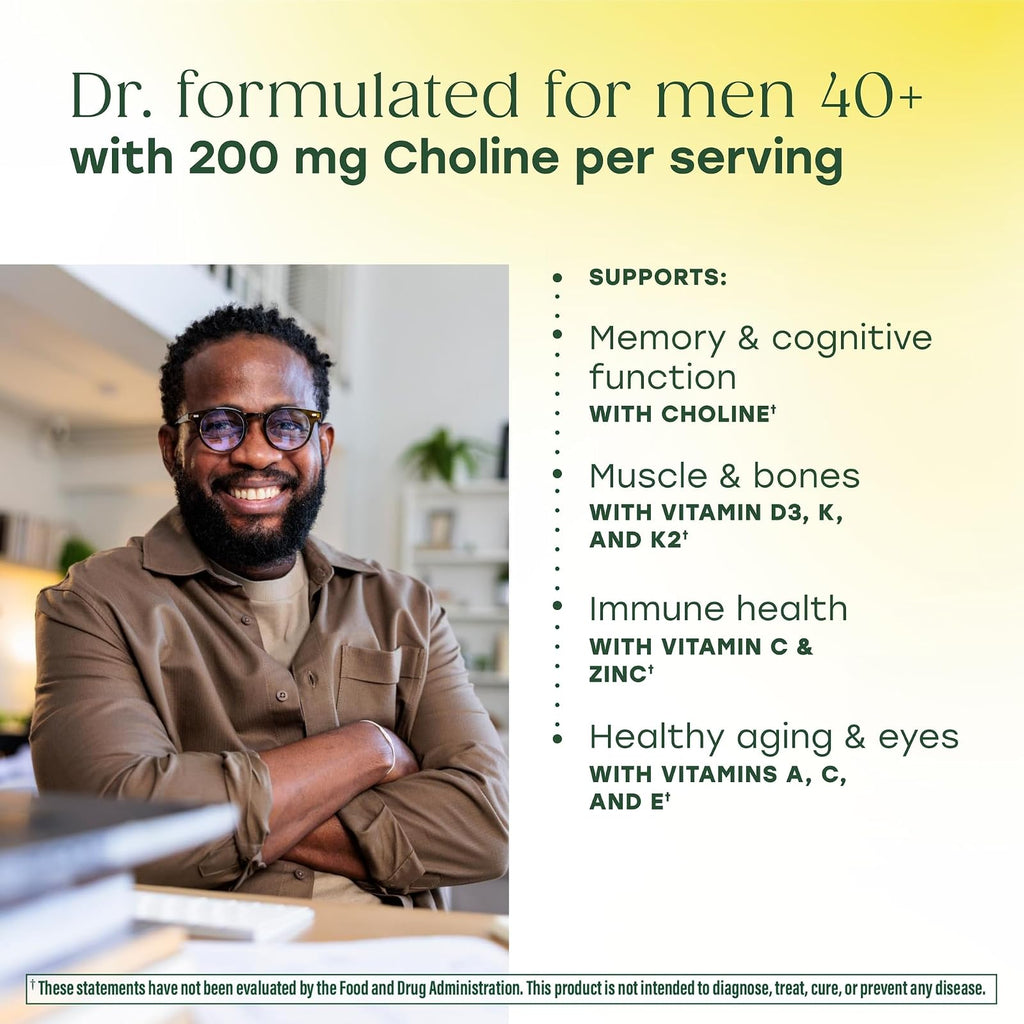 daily multivitamin support for men