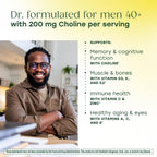 daily multivitamin support for men