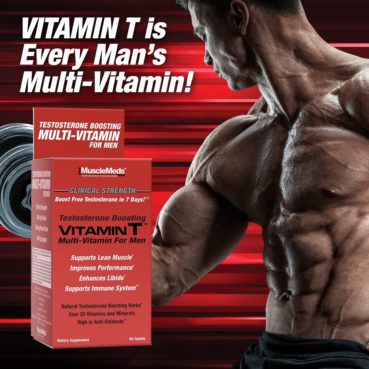 daily multivitamin support for men