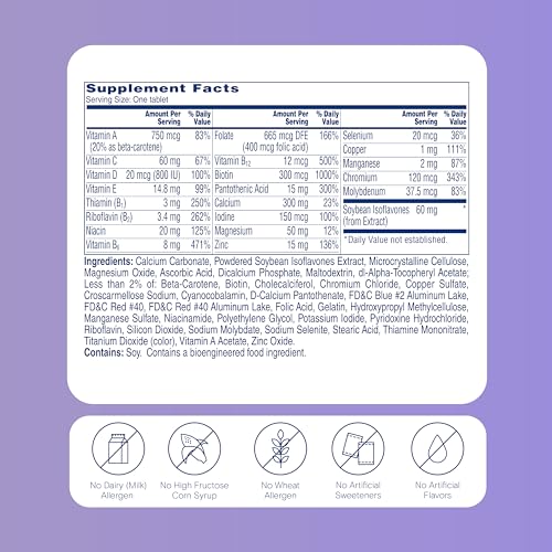 daily multivitamin support for menopause relief