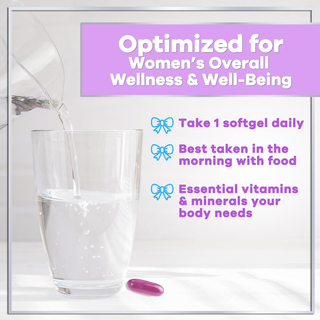 Daily multivitamin support for women