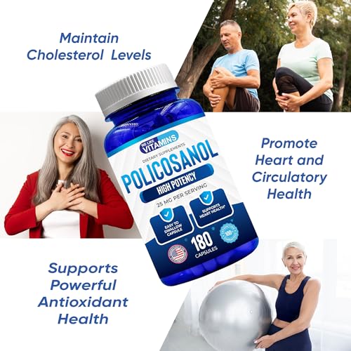 Daily multivitamin support with Policosanol