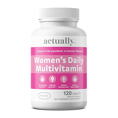 Daily multivitamin tablets for women