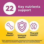 Daily multivitamin tablets for women