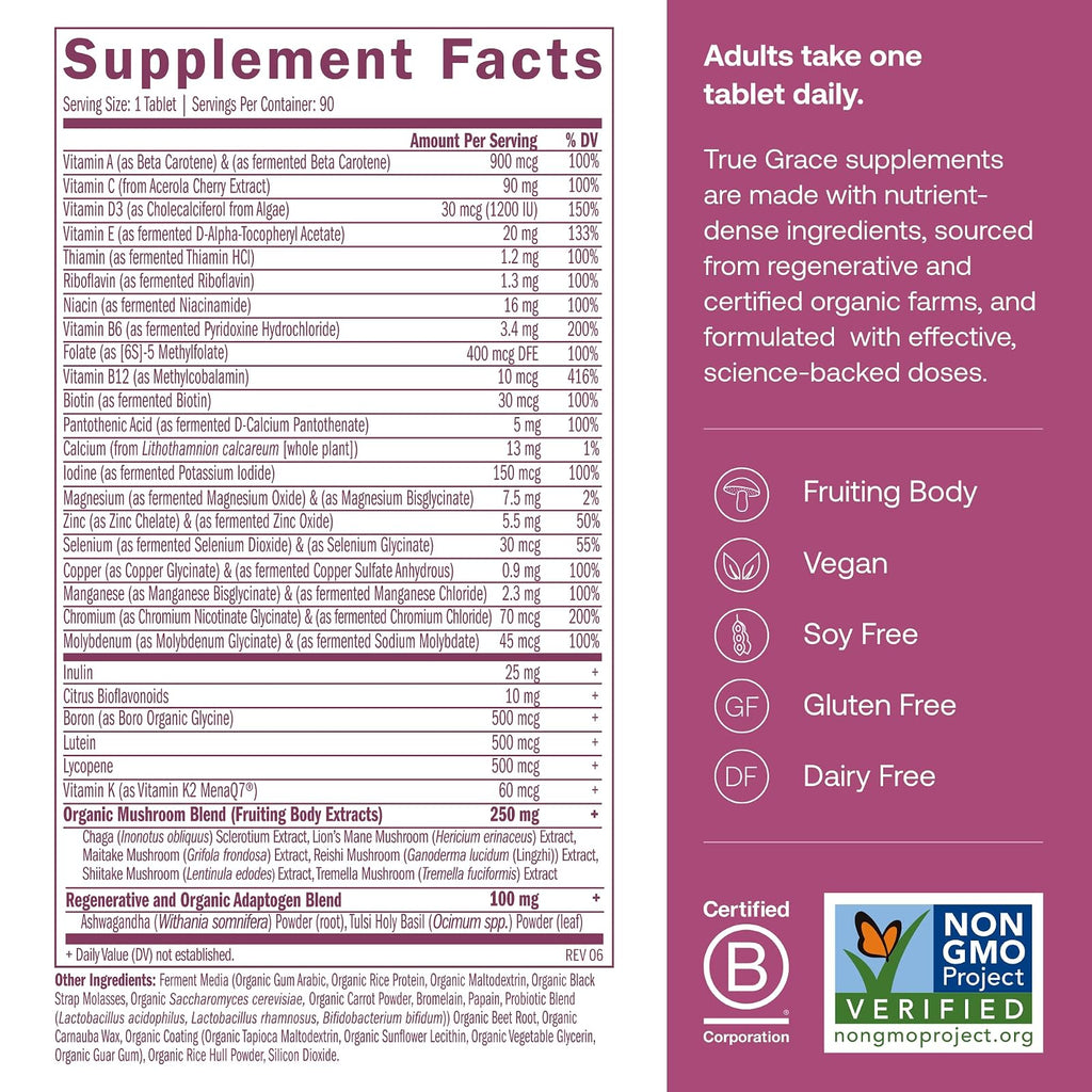daily multivitamin tablets for women
