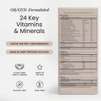 Daily multivitamin trio for vitality