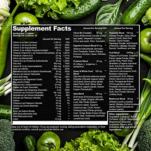 daily multivitamin with digestive enzymes