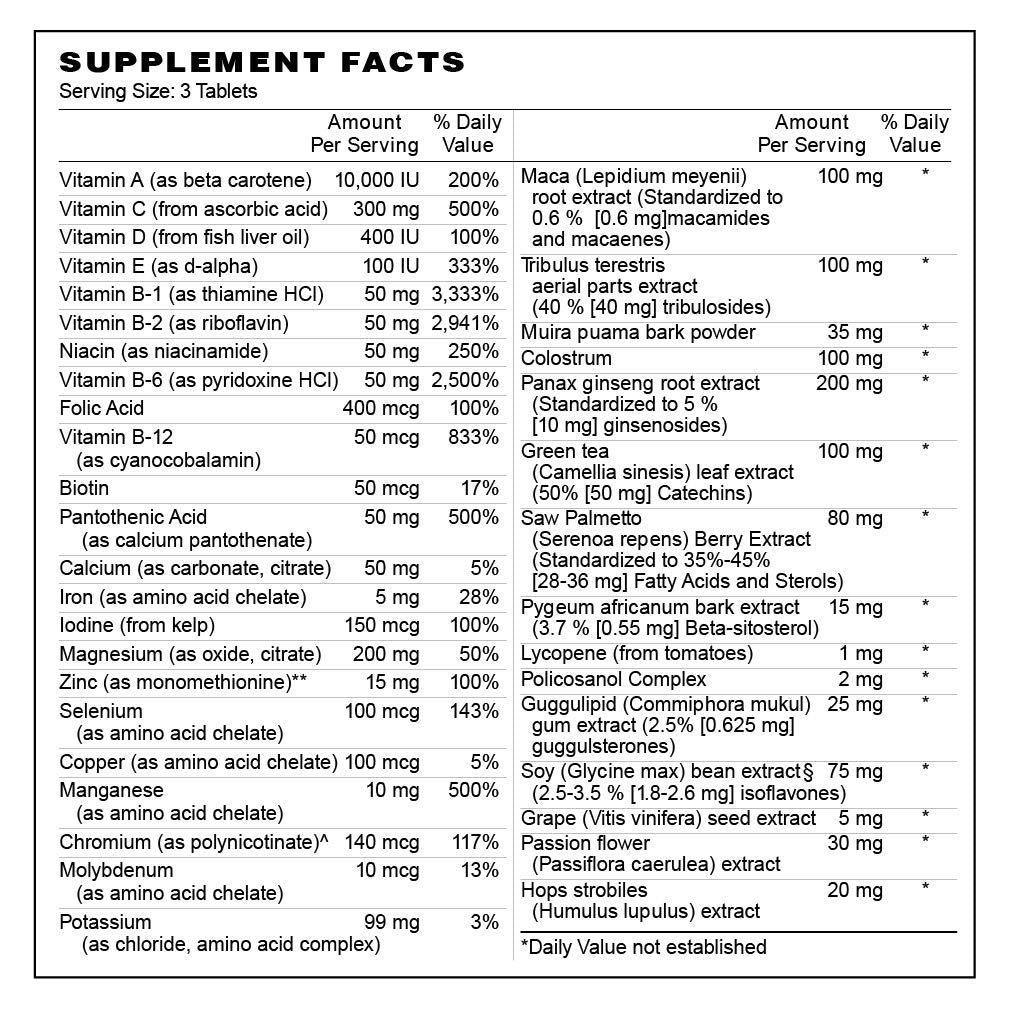 daily multivitamin with ginseng