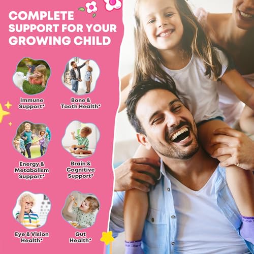 Daily multivitamins for active children