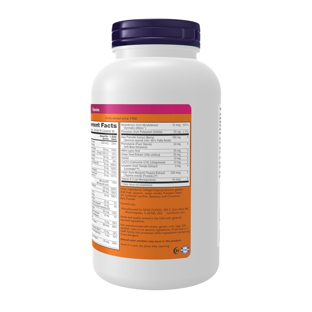 daily multivitamins for active men