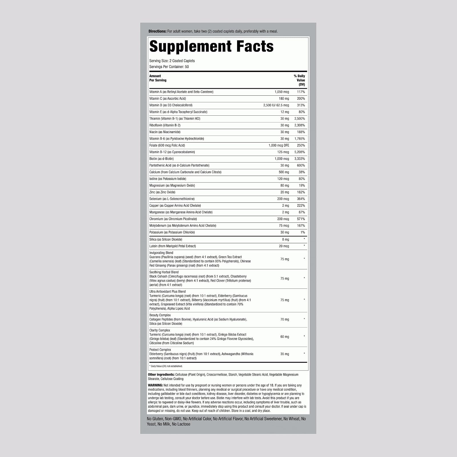 daily multivitamins for active seniors