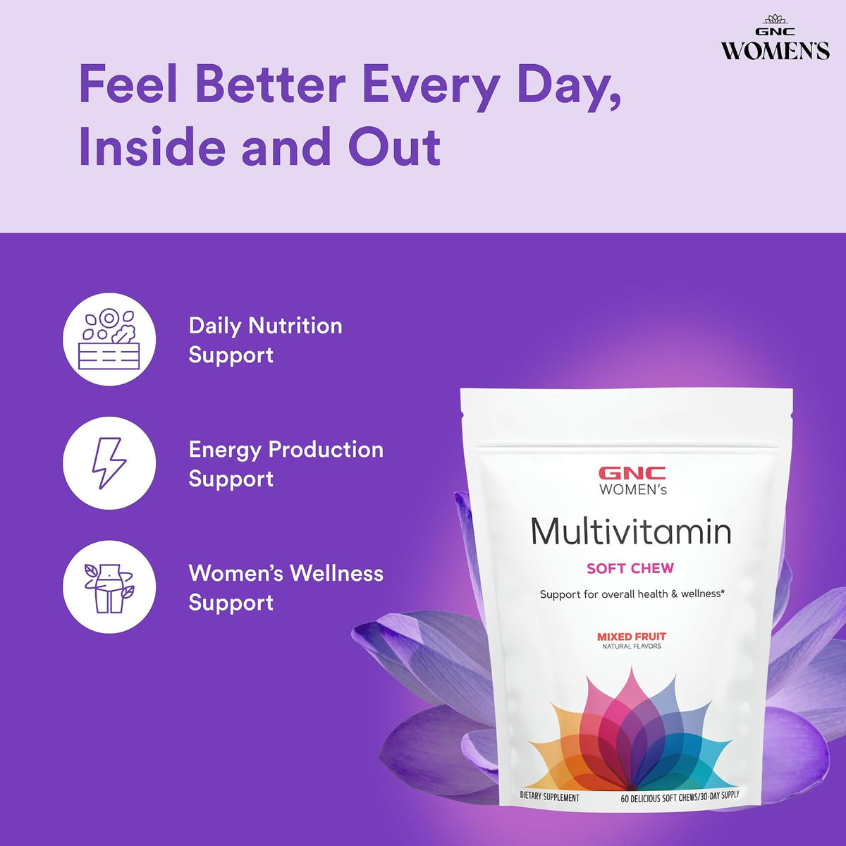 daily multivitamins for active women