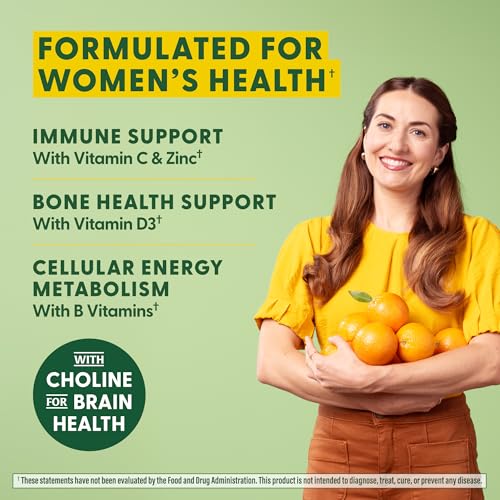 Daily multivitamins for active women