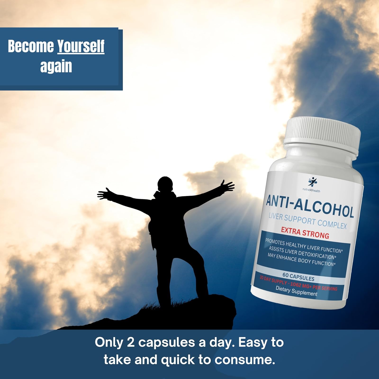 Daily multivitamins for alcohol recovery
