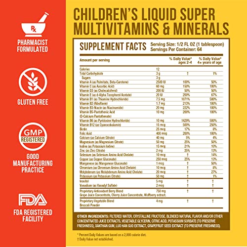 daily multivitamins for children