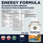 Daily multivitamins for energy boost
