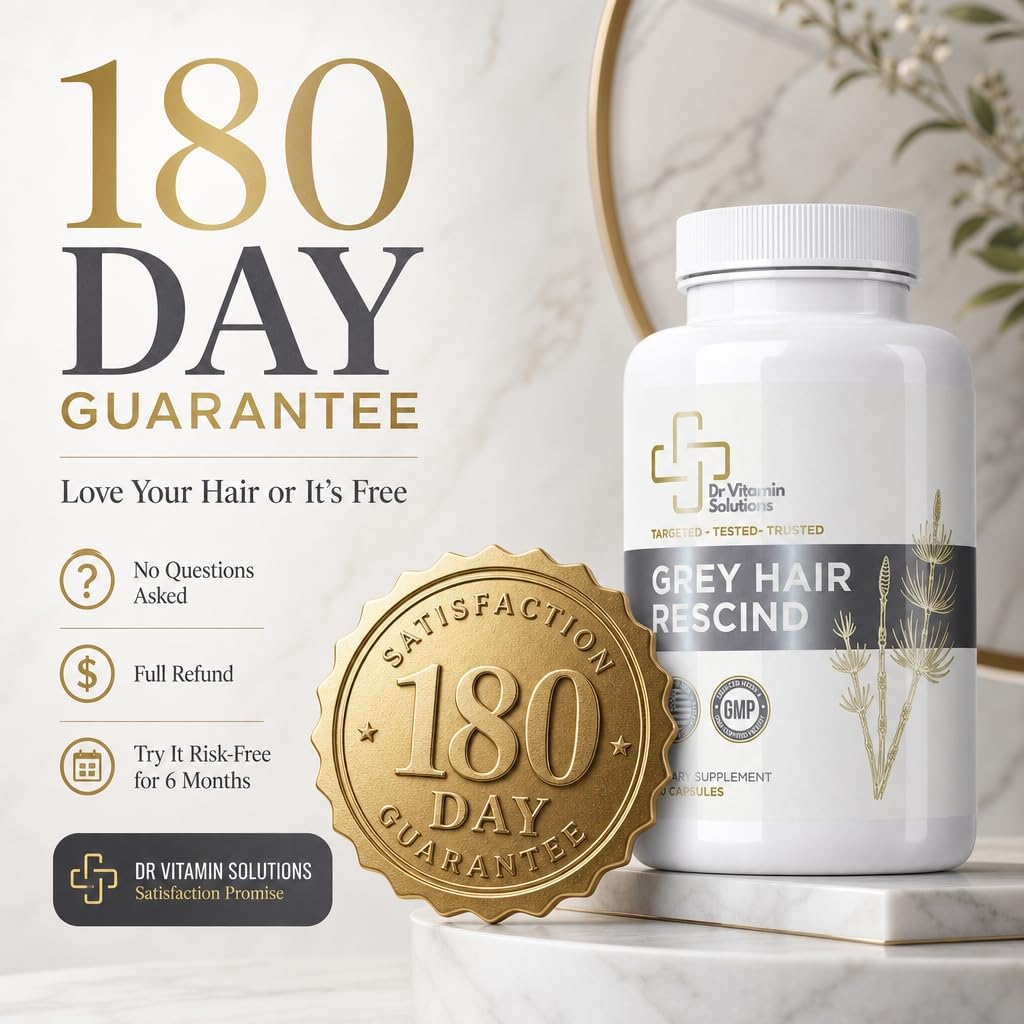 daily multivitamins for gray hair prevention