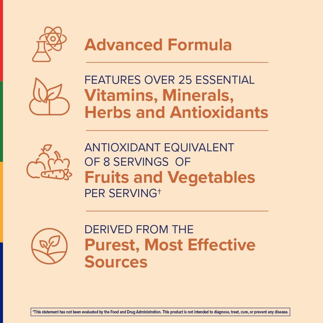 daily multivitamins for healthy aging
