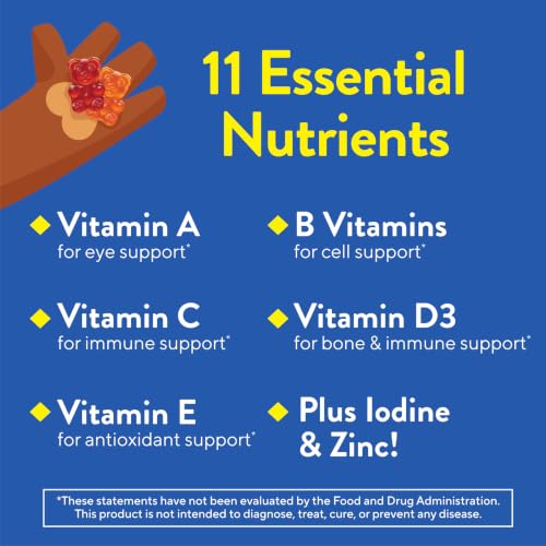 daily multivitamins for healthy growth