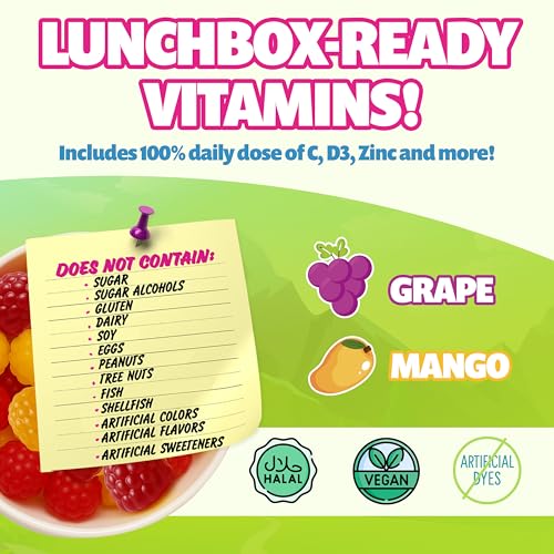 daily multivitamins for healthy growth